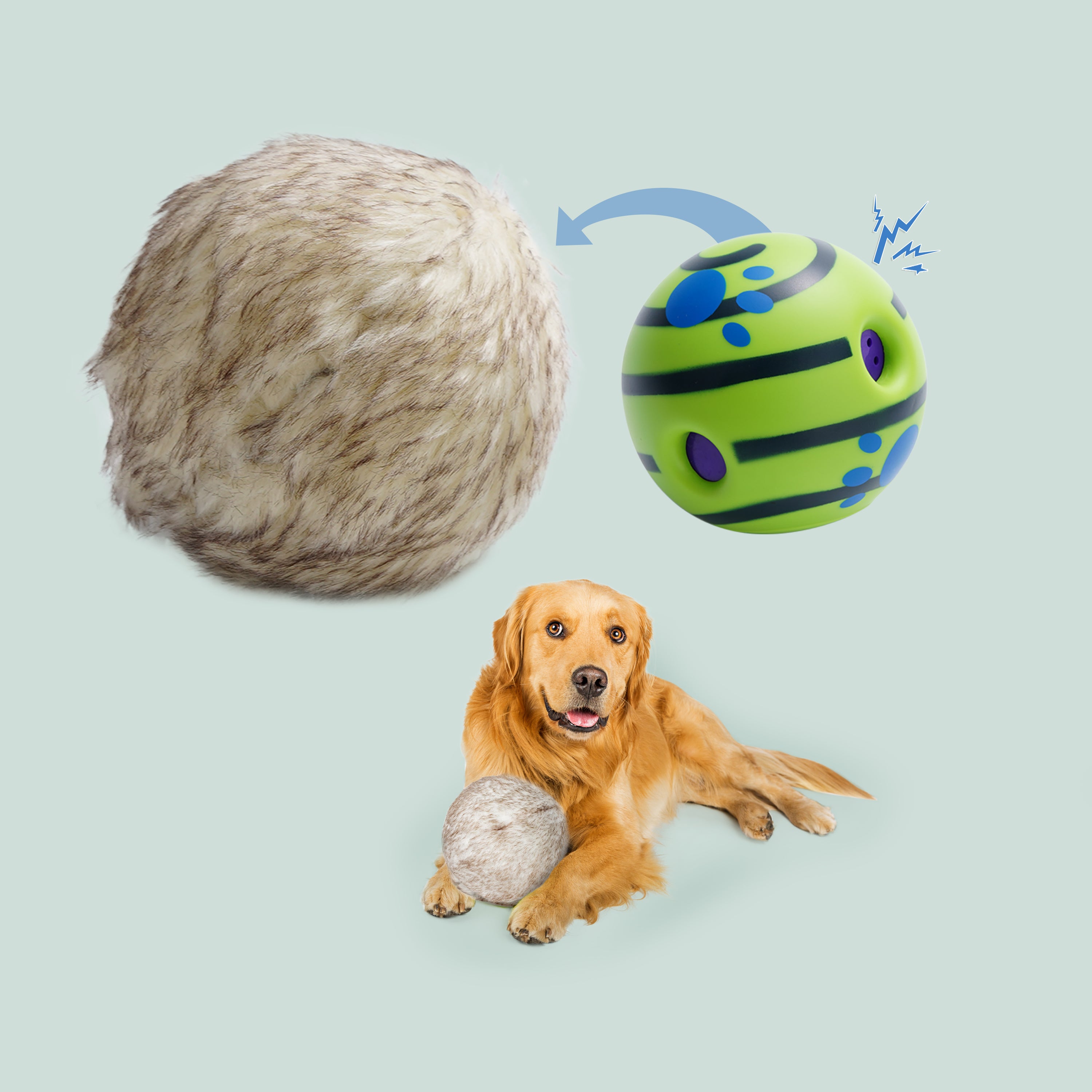 Giggle Ball for Dogs - Nocciola Wobble Giggle Ball Toys – Nocciola.fun